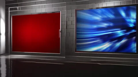 Engaging Virtual TV Studio Background Lo... | Stock Video | Pond5