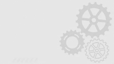 Engine gears wheels rotating animation o... | Stock Video | Pond5