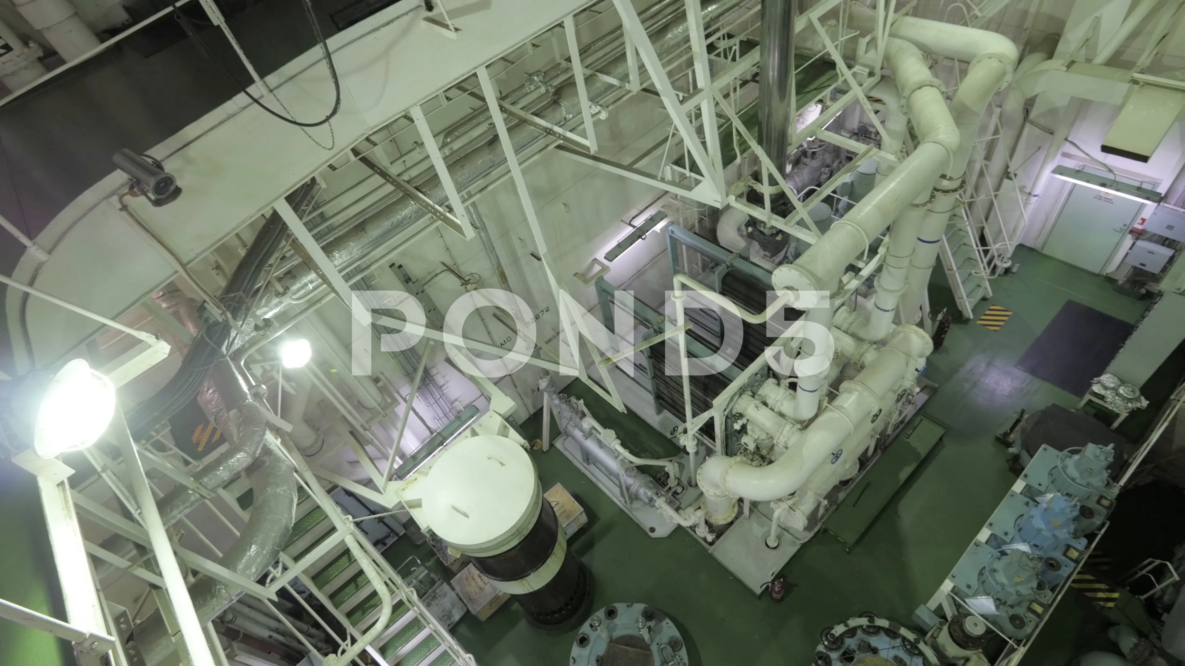 Large Ships Engine Rooms