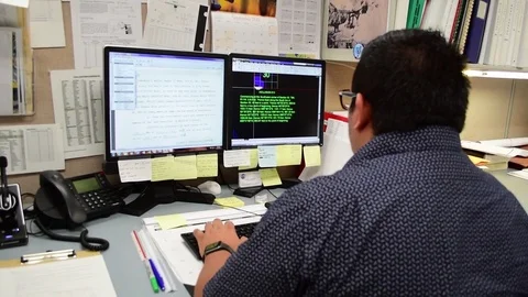 Dual Monitor Stock Footage ~ Royalty Free Stock Videos | Pond5