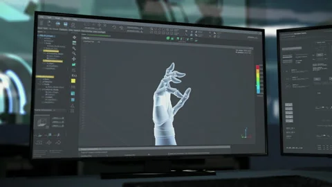 Engineering program ui connecting the sm... | Stock Video | Pond5