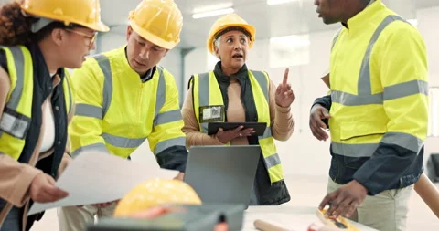 Engineering team, planning and teamwork ... | Stock Video | Pond5