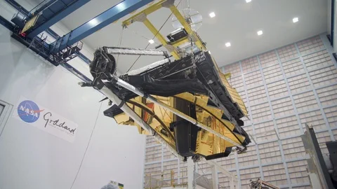 Engineers operates rollover fixture and ... | Stock Video | Pond5