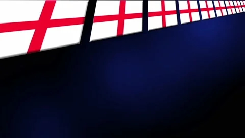 England Flag Animated Background 3d Anim... | Stock Video | Pond5