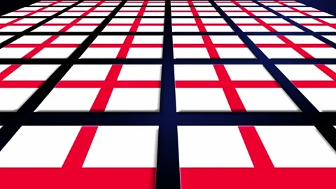 England Flag Animated Background 3d Anim... | Stock Video | Pond5
