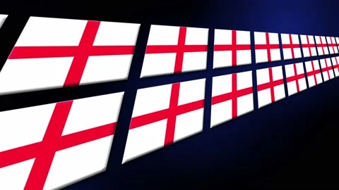 England Flag Animated Background 3d Anim... | Stock Video | Pond5