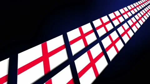 England Flag Animated Background 3d Anim... | Stock Video | Pond5