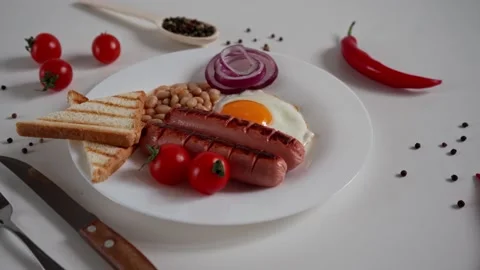 English Breakfast Blue Stock Videos – Royalty-Free HD & 4K Videos | Pond5