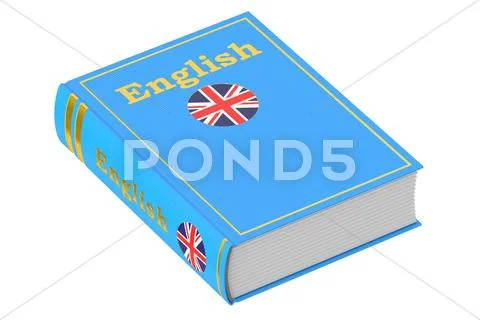 English language textbook, 3D rendering: Graphic #67966977
