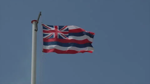 english protectorate flag waving in the ... | Stock Video | Pond5