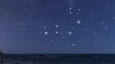 Enjoy the unique star shine on the beach... | Stock Video | Pond5