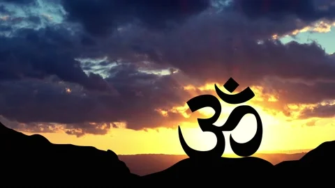 Enlightenment - Sun rising over silhouet... | Stock Video | Pond5