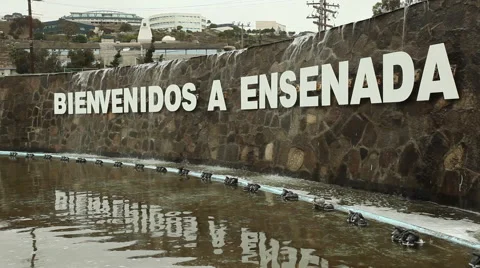 Ensenada Mexico Welcome Sign Bienvenidos... | Stock Video | Pond5