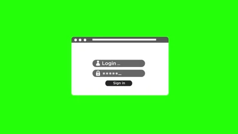 Login Animation Stock Video Footage | Royalty Free Login Animation ...