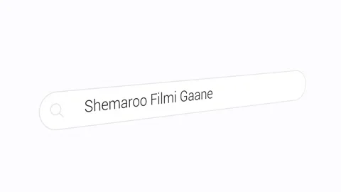 Entering Shemaroo Filmi Gaane In Search ... | Stock Video | Pond5
