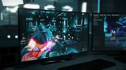 Entering Spaceship Room With Alien Monst... | Stock Video | Pond5