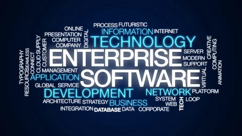 Enterprise Architecture Software Stock Footage ~ Royalty Free Stock ...