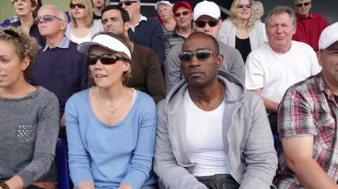 Tennis Crowd Stock Footage ~ Royalty Free Stock Videos | Pond5