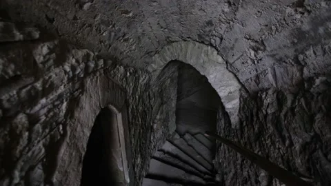 Entrance to the dungeon, first-person sh... | Stock Video | Pond5