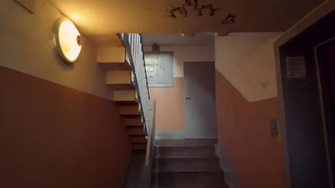 Soviet Communal Apartments Hallway