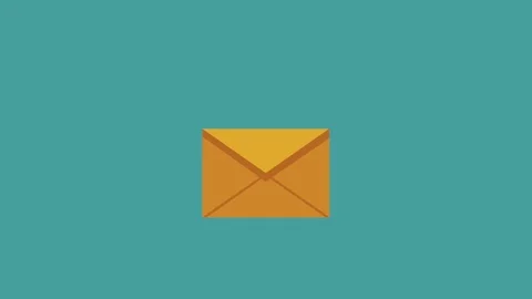 Envelope open with document HD animation | Stock Video | Pond5