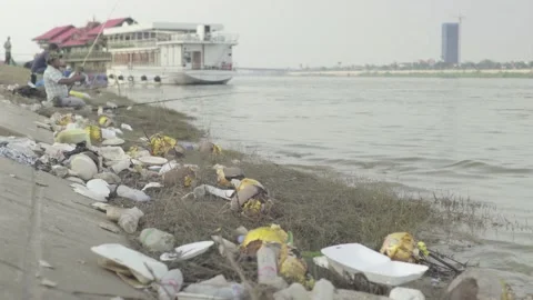 Environmental pollution problems: Water ... | Stock Video | Pond5