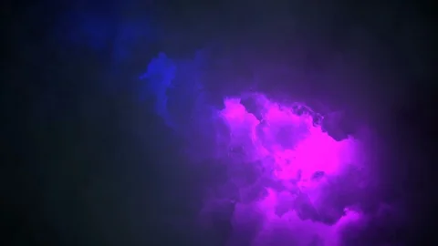 Epic Blue and Purple Lightning Storm and... | Stock Video | Pond5