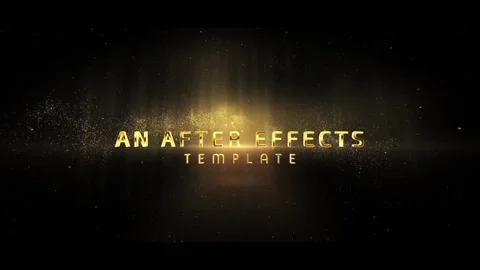 Epic Highlights Gold Titles ~ After Effects #94662216