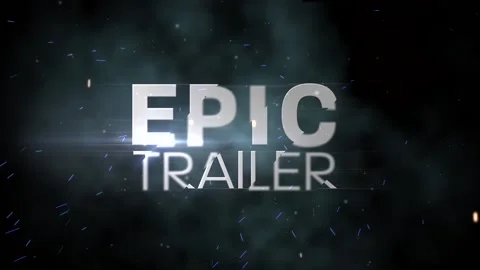 Epic Trailer Text ~ After Effects Project #135647579 | Pond5
