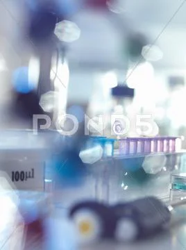 A Eppendorf Containing A Sample Used In Analytical Chemistry And Dna ...