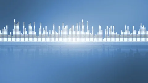 Equalizer Clean Squares Seamless Loop | Stock Video | Pond5