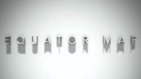 Equator Map Stock Footage ~ Royalty Free Stock Videos | Pond5