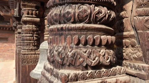 Erotic Wood Carvings | Stock Video | Pond5