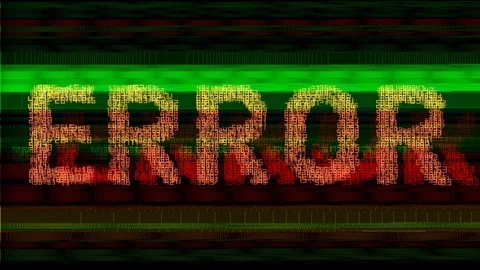 error computer numbers data software tec... | Stock Video | Pond5
