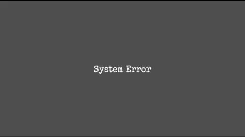 System Error Background Stock Video Footage | Royalty Free System Error ...