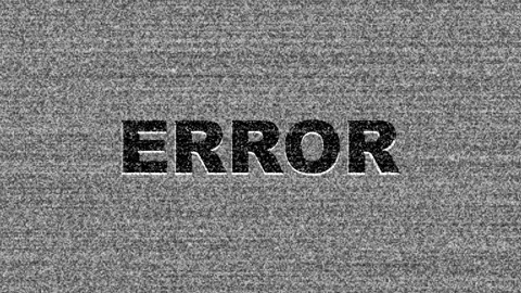 Error Tv Clip Stock Footage ~ Royalty Free Stock Videos | Pond5