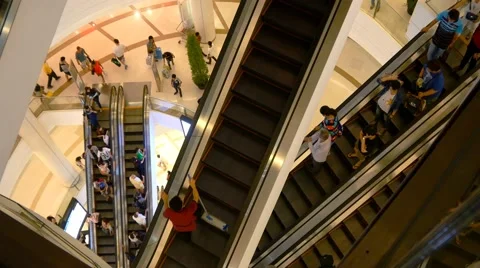 Escalator Stock Footage ~ Royalty Free Stock Videos | Pond5