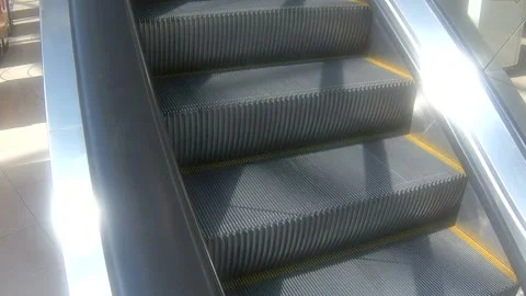 Shopping Center Escalator Stock Footage ~ Royalty Free Stock Videos | Pond5