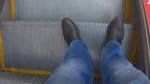 Shopping Center Escalator Stock Footage ~ Royalty Free Stock Videos | Pond5