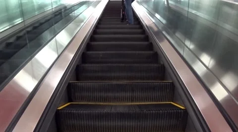 Escalators inside Target store at Metrop... | Stock Video | Pond5