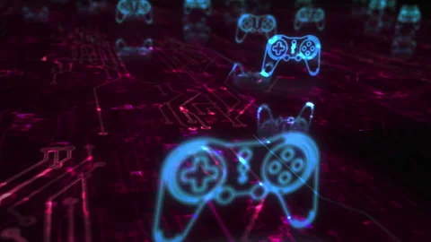 Video Game Loop Stock Video Footage | Royalty Free Video Game Loop ...