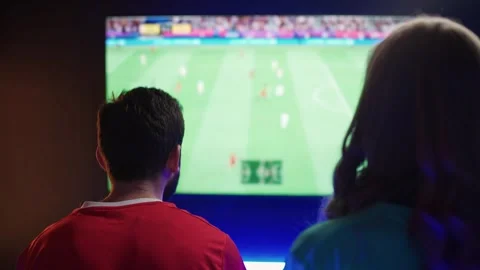 Football Gamers Stock Footage ~ Royalty Free Stock Videos | Pond5