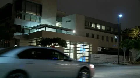 Police Station Night Stock Video Footage | Royalty Free Police Station ...