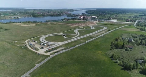 Race Establish Stock Footage ~ Royalty Free Stock Videos | Pond5