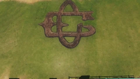 Estadio Akron Football Stadium logo on s... | Stock Video | Pond5