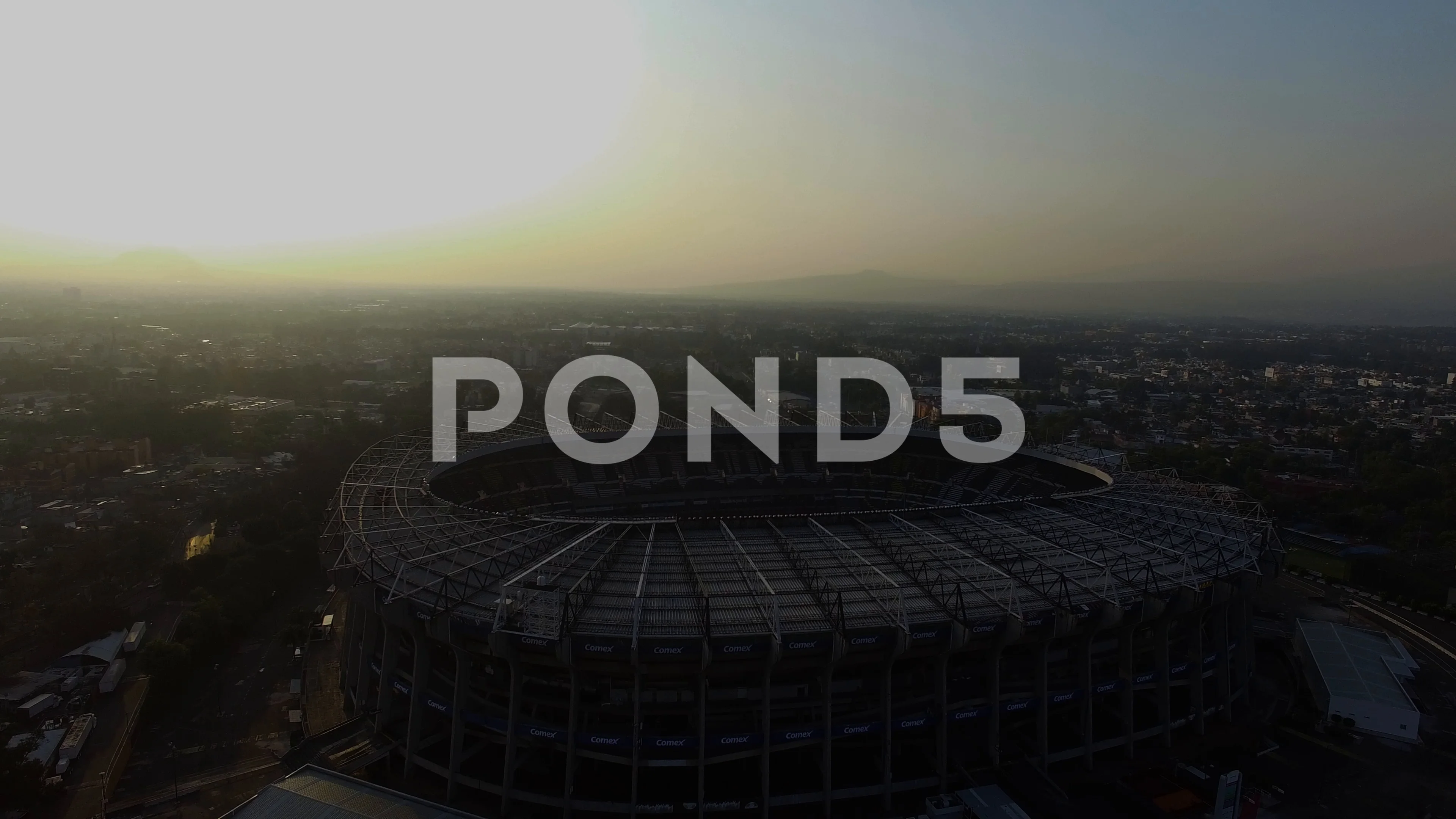 Estadio Azteca At Night