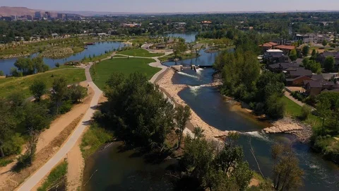 Esther Simplot Park | Stock Video | Pond5