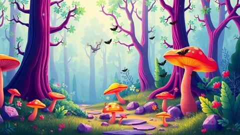 Glowing Fungi Stock Videos – Royalty-Free HD & 4K Videos | Pond5