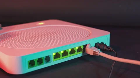 Back Of Router Stock Videos – Royalty-Free HD & 4K Videos | Pond5