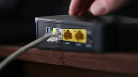 Back Of Router Stock Videos – Royalty-Free HD & 4K Videos | Pond5